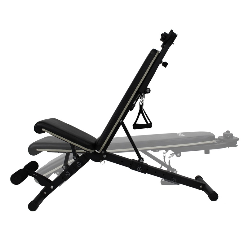 Multi-Functional Utility Bench with Adjustable Pulley Arms, JKexer 517 ...